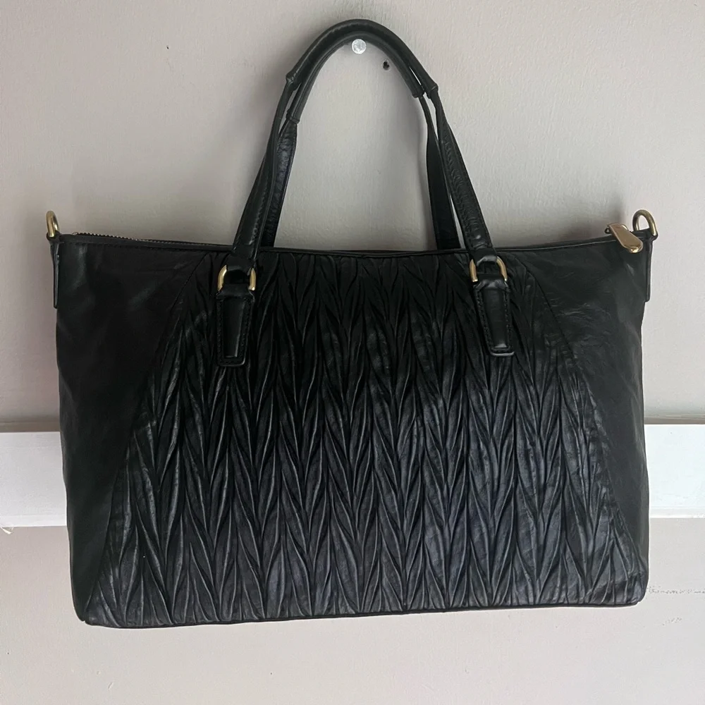 Coach | Bags | Coach Black Quilted Tote Bag | Poshmark